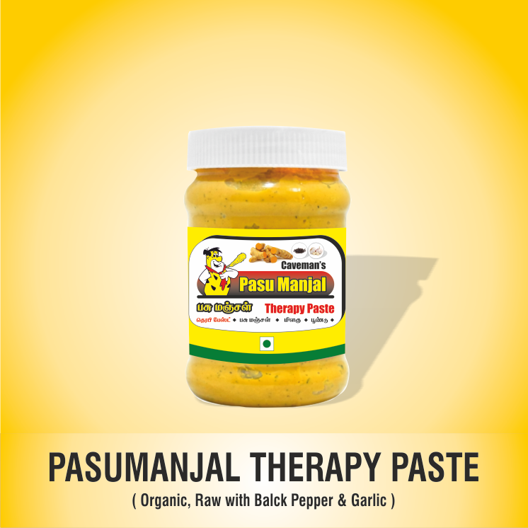 (HsCRP Herbs) Pasu Manjal Paste & Curcumin Caps – Caveman Cart