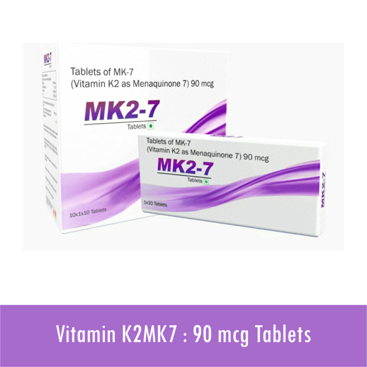 Vitamin K2MK7 : 90 mcg (100 Tabs Pack) – Caveman Cart