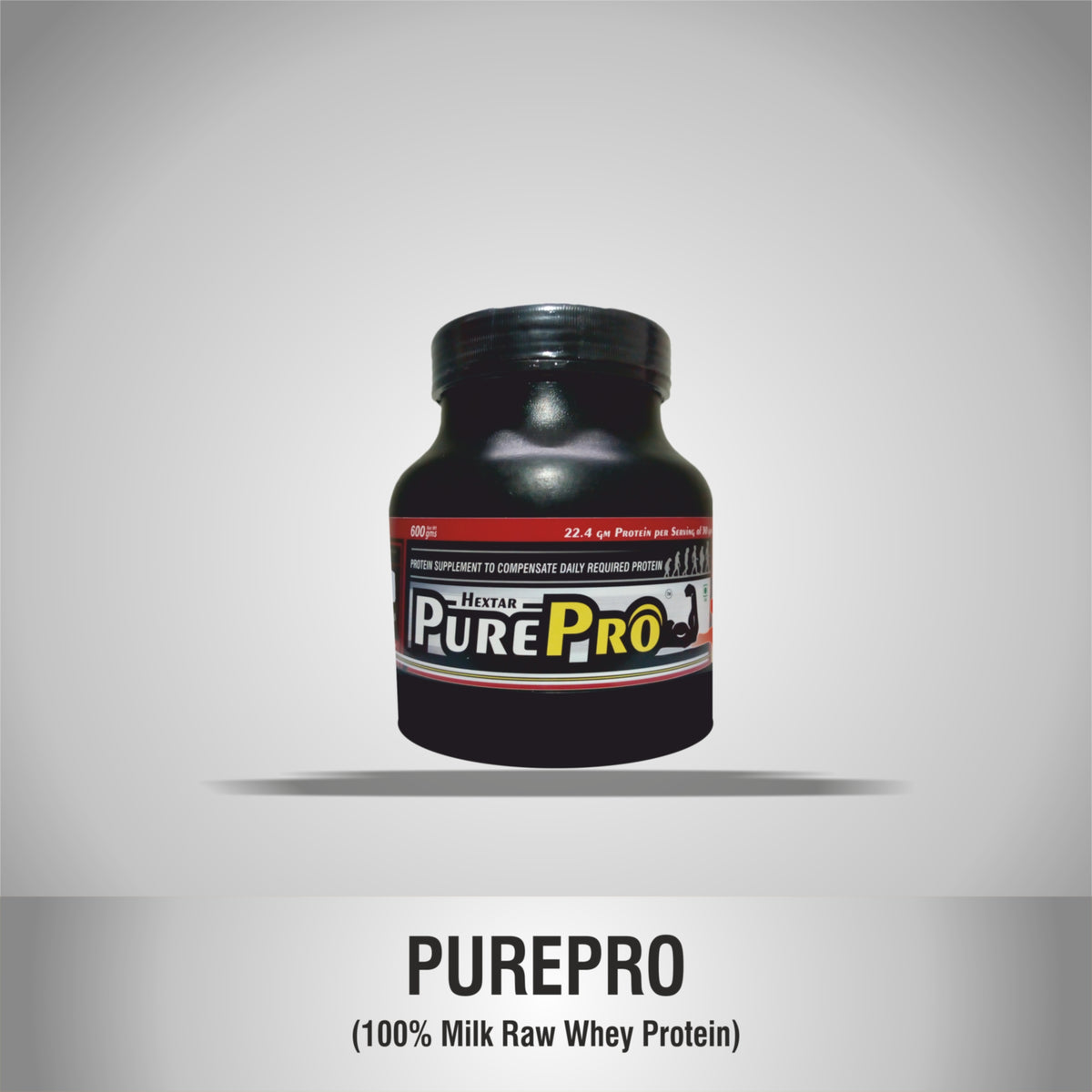 PUREPRO Whey Protein 100% (500 gms) – Caveman Cart